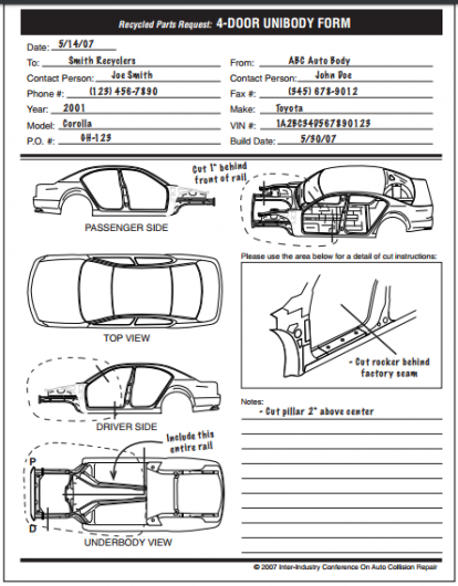 Cut Sheet For Lkq Parts _ LKQ Does Not Mean Aftermarket – RPKK